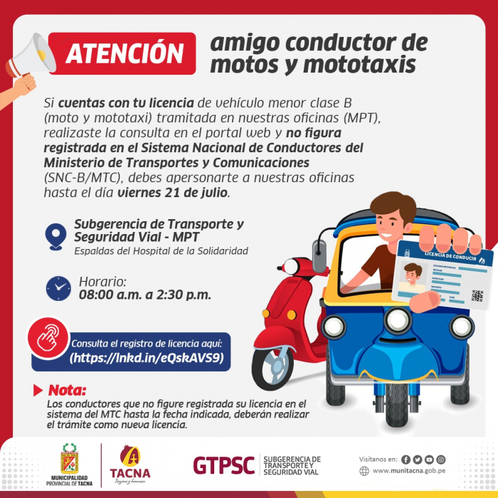 Noticias de la Institución - Municipalidad Provincial de Tacna